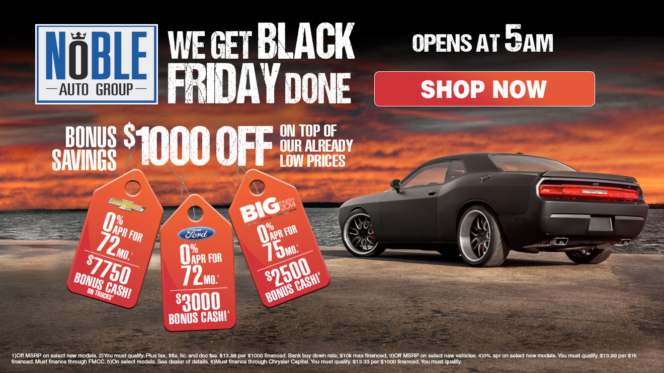 Noble Auto Group - Dropdown Display Banner - John Stempien